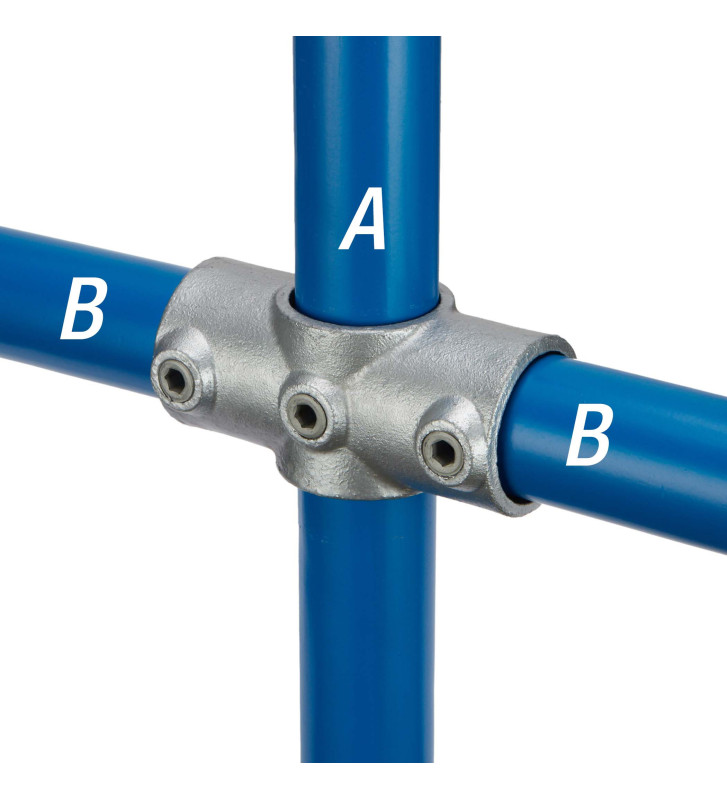 Two-socket crosspiece 26-6 - 33.7 mm